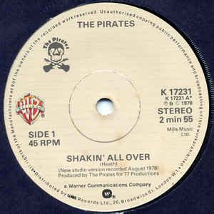 The Pirates Shakin All Over 1978 Vinyl Discogs