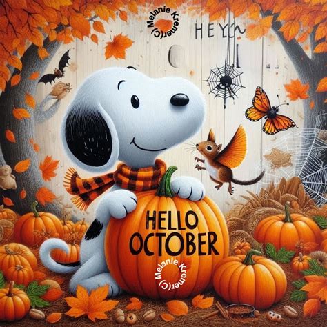 Cozy Autumn Bliss With Snoopy Fall Wallpaper Snoopy Wallpaper