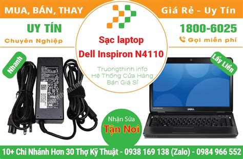 1Sửa Chữa Thay Sạc Laptop Dell Inspiron 14R N4110
