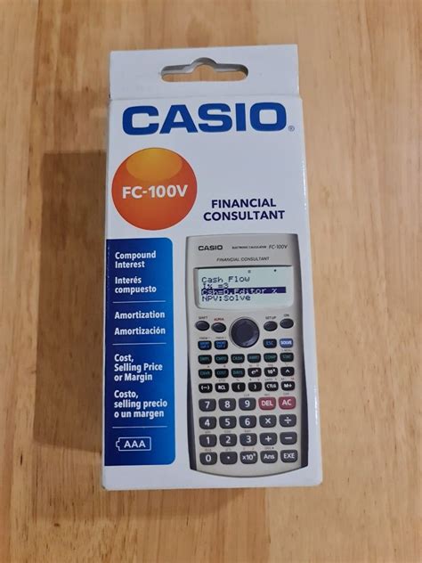 Casio Financial Calculator Hobbies And Toys Stationery And Craft