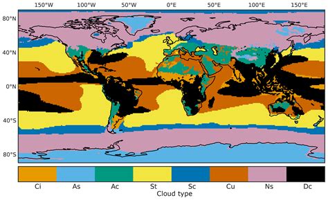 Essd Characterizing Clouds With The Ccclim Dataset A Machine Learning Cloud Class Climatology