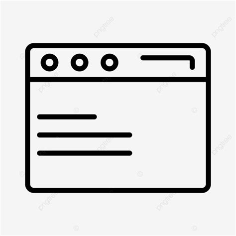 Browser Line Icon Vector Global Globe Seo PNG And Vector With Transparent Background For Free