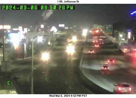 Wsdot I 90 At Mp 280 9 Jefferson Spokane Washington Cameras