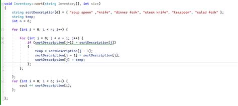 Solved Trying To Make It Sort The Array Alabetically Chegg Com