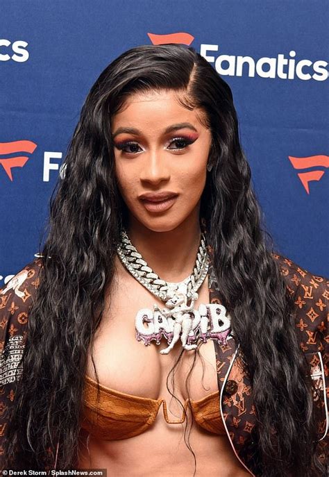 Femail Rounds Up Cardi Bs Most Outrageous Looks Just Ahead Of Her 27th