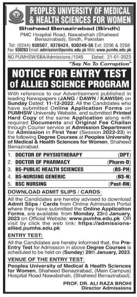 Ned University Of Engineering And Technology Master And Phd Admissions 2023