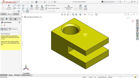 Hole Wizard In Solidworks 2016 Solidprofessor Video 3d Engineer