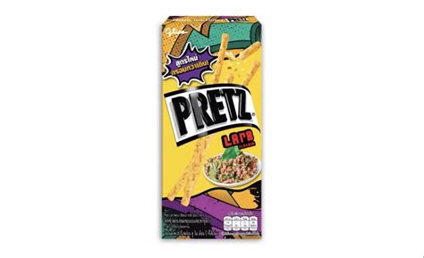 Glico Thailand Pretz Stick Snack Original Larb Tom Yum Kung Corn