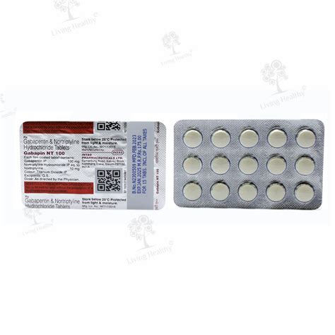 Buy Gabapin Nt 100 15 Tab Online Living Healthy 24