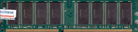Kingston KVR400X64C3A 1G PC-3200 1GB DDR1 400MHz 99U5193-090 A01LF RAM