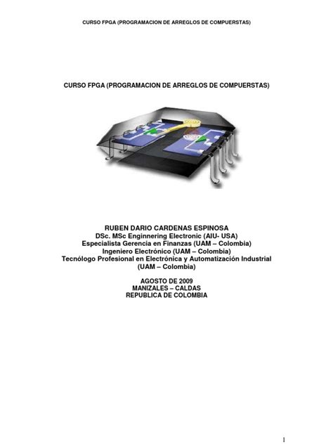 Curso Fpga Programacion Arreglos Compuertas Pdf Arreglos De