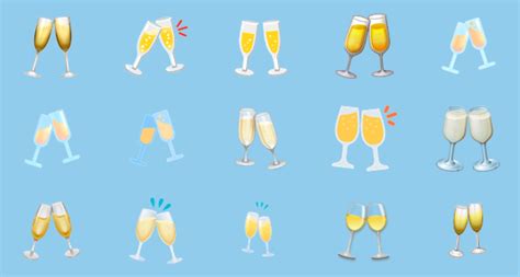 🥂 Clinking Glasses On Joypixels 90