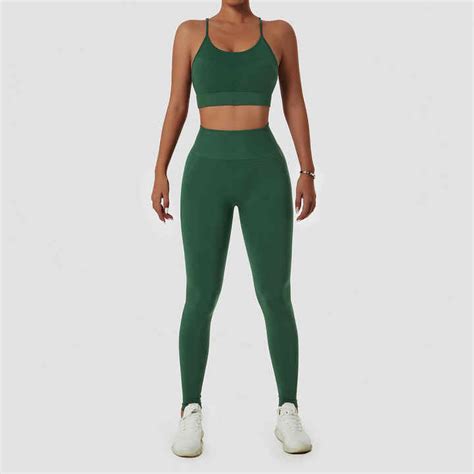 Seamless Quick Dry Womens Activewear Workout Sets Manufacturer