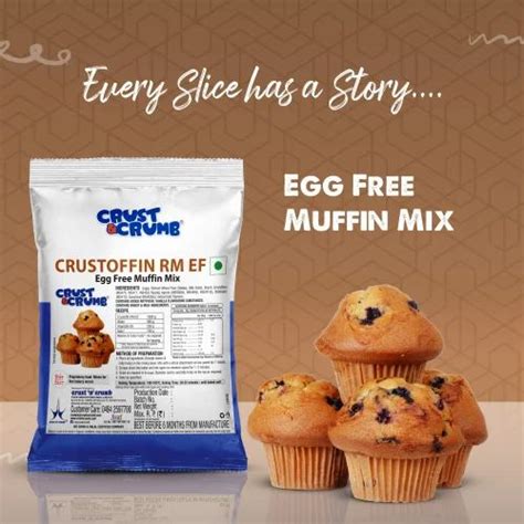 White Vanilla Crust N Crumb Egg Free Muffin Mix Crustoffin Rm Ef