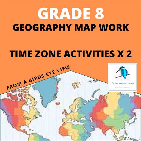 Grade 8 Geography Time Zones Activities X2 • Teacha