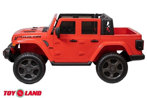 Электромобиль Toyland "Jeep Rubicon 6768R" - Купить, цена, джип рубикон