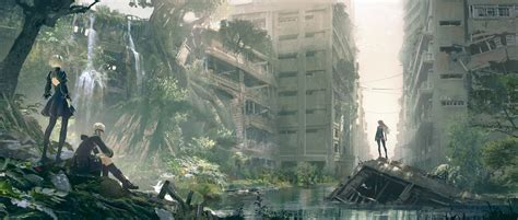Nier Automata Wallpapers Top Free Nier Automata Backgrounds Wallpaperaccess