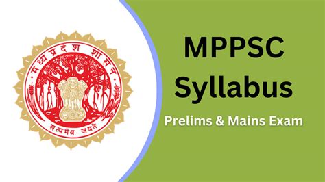 Mppsc Syllabus 2025 Exam Pattern For Prelims And Mains