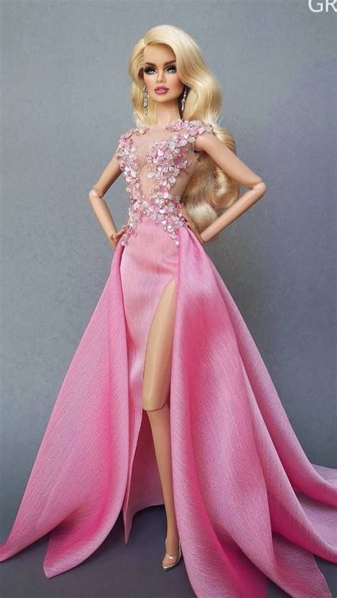 Pin By Nata On Beautiful Dolls Dress Barbie Doll Barbie Dress