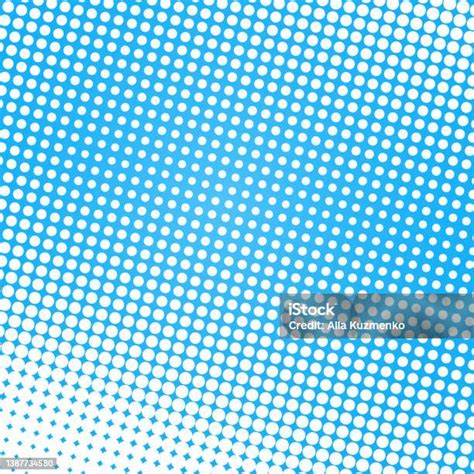 팝 아트 다채로운 만화 책 잡지 표지 폴카는 파란색과 흰색 배경을 점 만화 재미 점선 복고풍 패턴 벡터 하프톤 그림입니다 포스터 카드 전단지용 템플릿 디자인 0명에 대한
