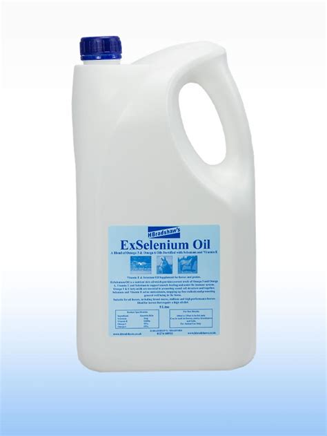 Exselenium Oil 5 Litre H Bradshaws
