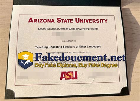 How To Make A Fake Asu Tesol Certificate Online