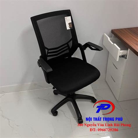 Ghế Xoay Văn Phòng Tay Gập Gx680 Gx680ghế Xoay Văn Phòng Hòa Phát