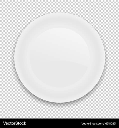Plate Royalty Free Vector Image Vectorstock