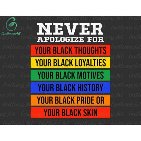 Juneteenth Svg Never Apologize For Your Blackness Svg Blac Inspire