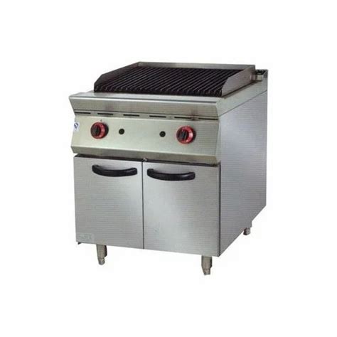 Silver Gas Operated Lava Rock Grill At Rs 7000piece In Lucknow Id 19954081562