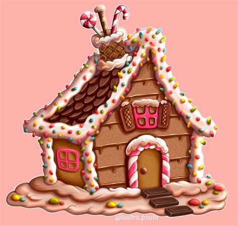 Candy House Lowpoly Isometric 3d Model 3d Model Ph
