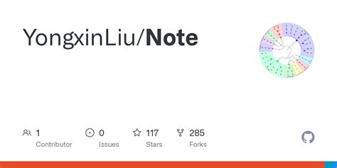 GitHub YongxinLiu Note
