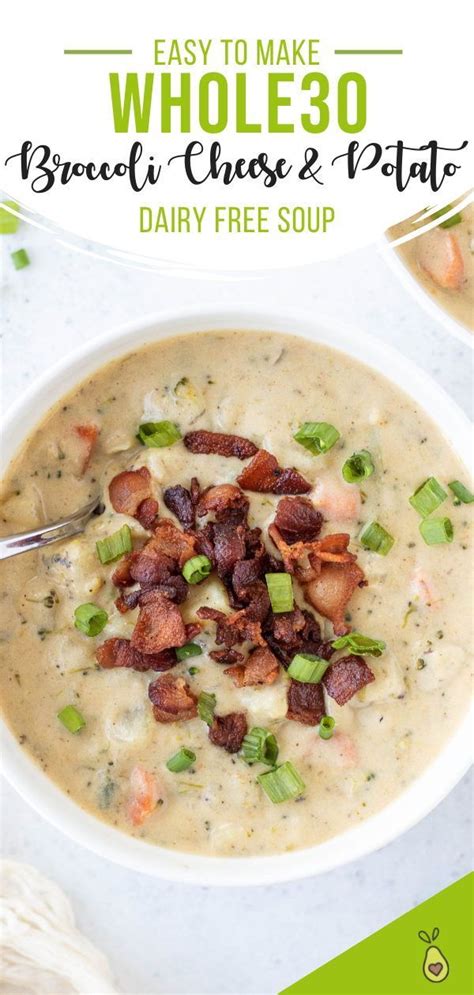 Dairy Free Broccoli Cheese Soup Gluten Free Artofit