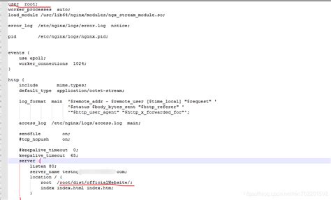 Nginx学习 5 Centos7部署html项目 编程爱好者博客