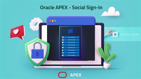 Oracle Apex Social Sign In Integration Youtube