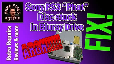 PS Disc Stuck Game Won T Eject STEP BY STEP FIX Including Drive Mechanism Gb YouTube