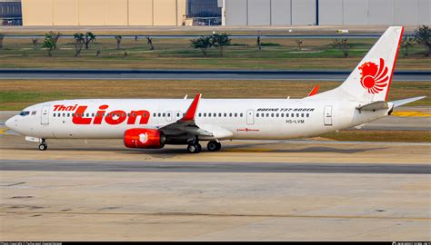 HS LVM Thai Lion Air Boeing GPER WL Photo By Pacharapol Chaengchenwet ID