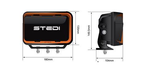 Stedi™ Quad Evo Led Driving Lights Side Module Light