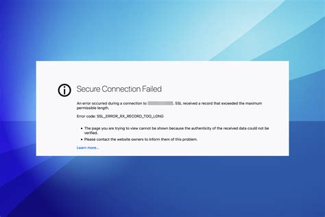 11 ways to fix ssl error rx record too long error in firefox