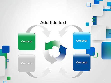 Abstract Overlap Squares Presentation Template For PowerPoint And Keynote PPT Star