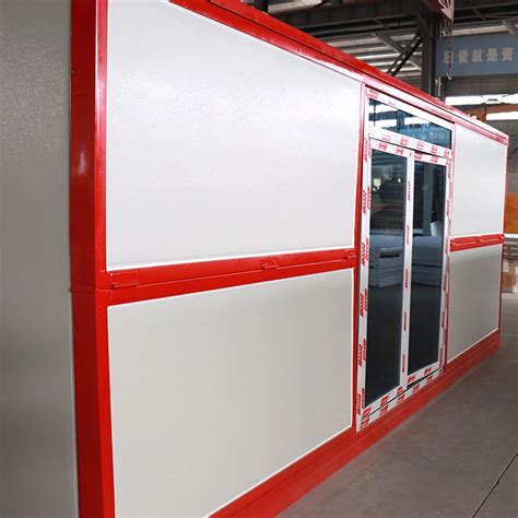 Prefab Foldable Container Homes Fast Assemble Container Home Portable Residential Shipping