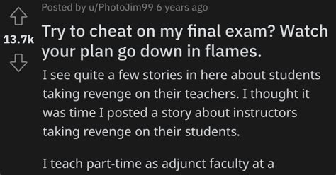 ‘i Now Routinely Do This Just In Case Teacher Rewrote A Final Exam