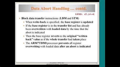 Aborts Software Interrupt Instruction Undefined Instruction Exception