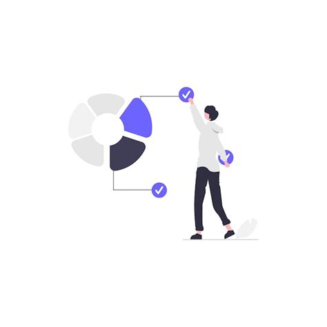 Premium Vector Analytics Pie Chart Flat Icon