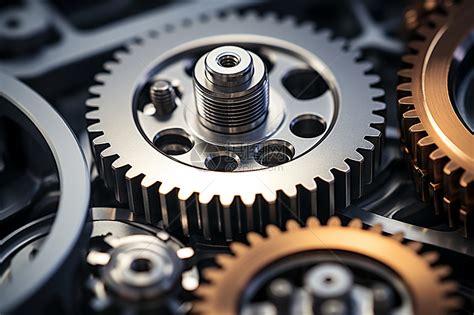 旋转的工业齿轮高清图片下载 正版图片600546614 摄图网