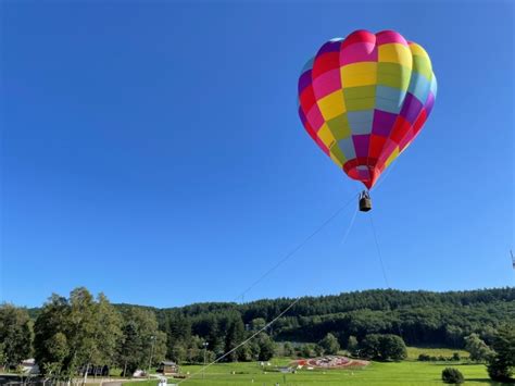 30m上空から十勝を眺める早朝熱気球体験