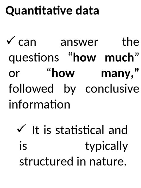 Quantitative Data Pdf