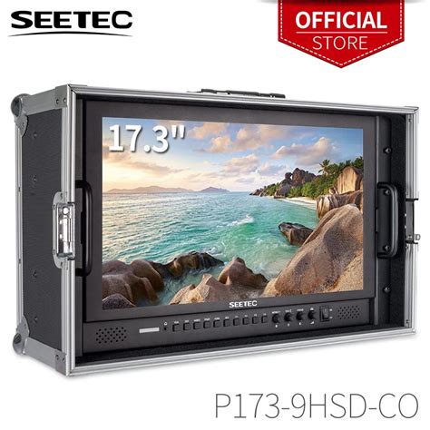 Seetec P173-9HSD-CO 17,3 дюймов ips 3G-SDI HDMI вещательный монитор с ...
