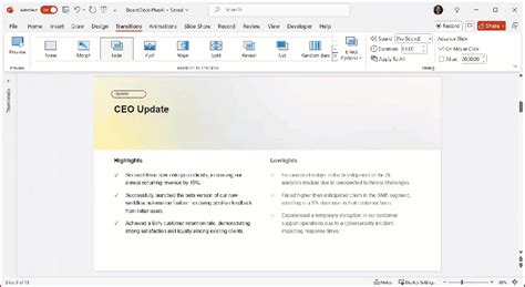 The Best Powerpoint Transitions With Example S Plus