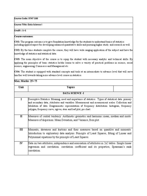 Stat 100 Data Science I Pdf Statistics Mean
